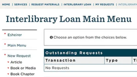 Interlibrary Loan, Smith College Libraries