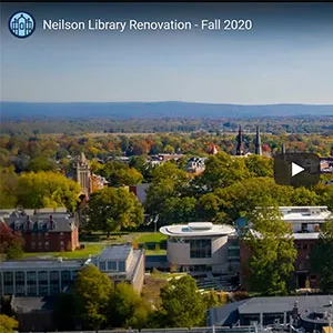 Get a sneak peek at the Neilson Library renovation as of fall 2020!